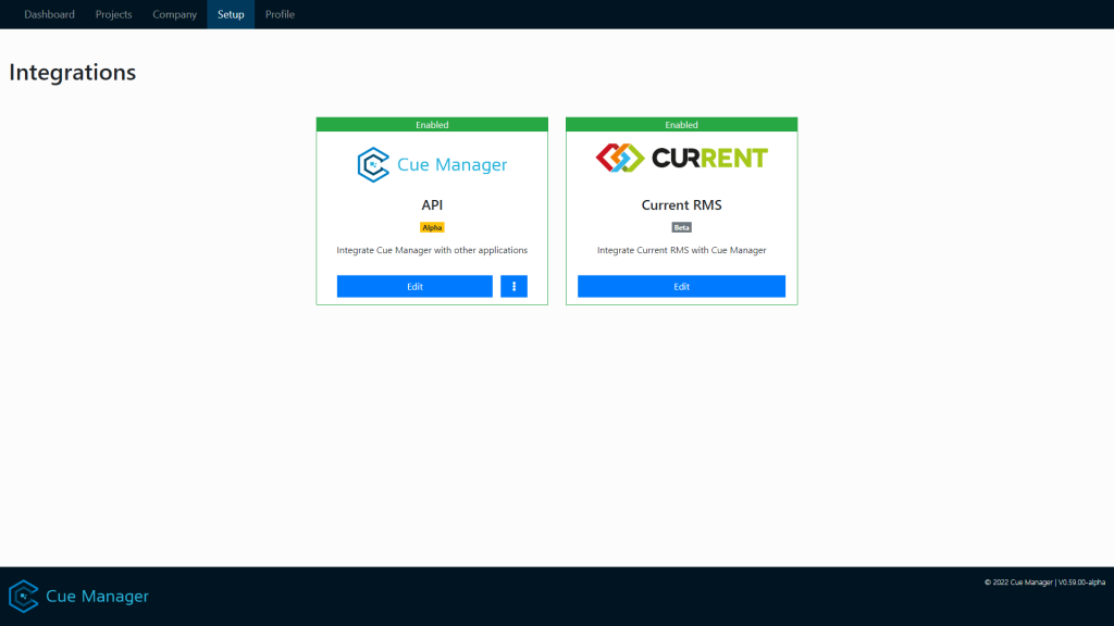 Features - Cue Manager